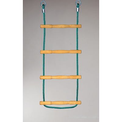 Huck Seiltechnik "Hercules Rope with Wooden Rungs" Rope Ladder buy at ...
