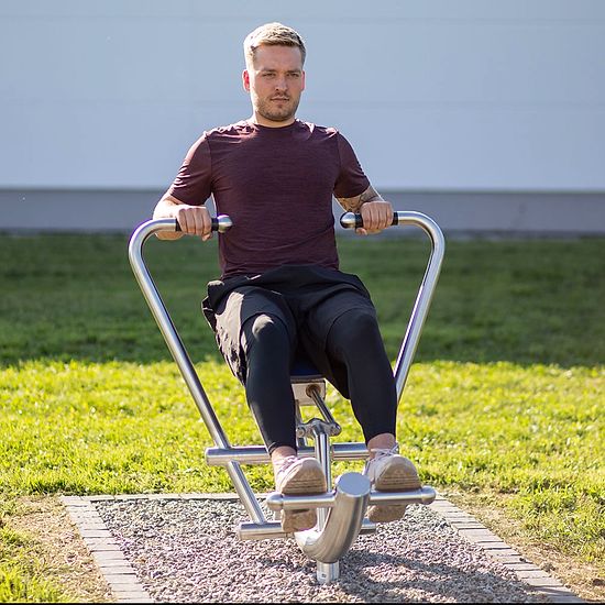 Art Outside "Rowing Machine" Outdoor Fitness Station buy at Sport ...