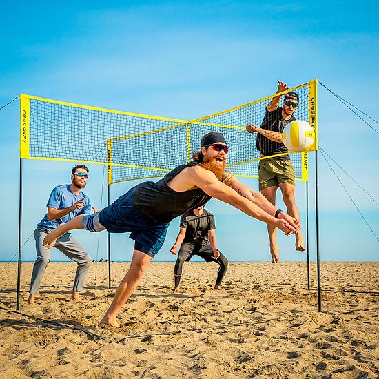 Crossnet "Four Square" Volleyball Net Assembly buy at Sport-Thieme.com