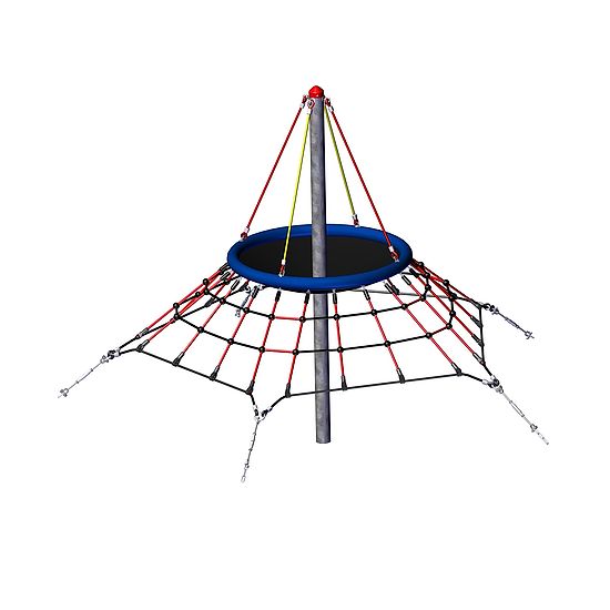 Huck Seiltechnik "Dino Mini" Pyramid Climing Net buy at Sport-Thieme.com