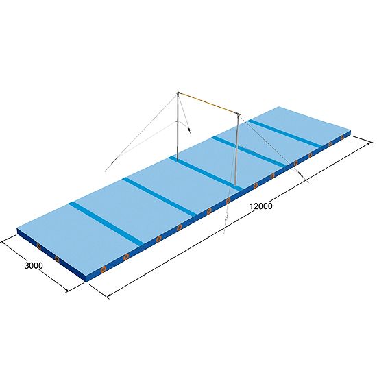 Spieth "Horizontal Bar" Mat Set buy at Sport-Thieme.com