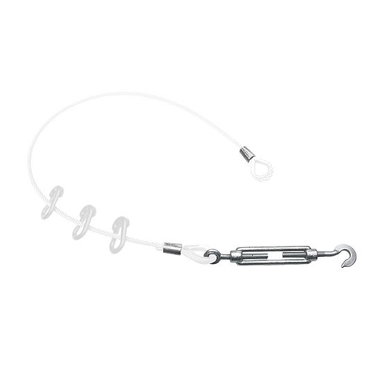 Sport-Thieme for Ball-Stop Fence "Standart" Cable-Eye Stiffener and ...