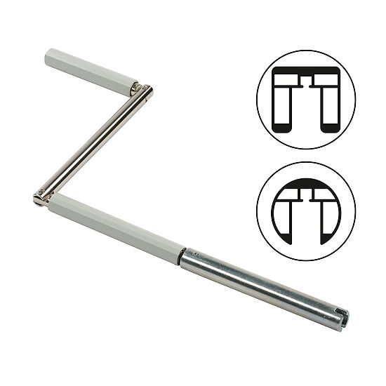 Sport-Thieme slotted Winding Handle buy at Sport-Thieme.com