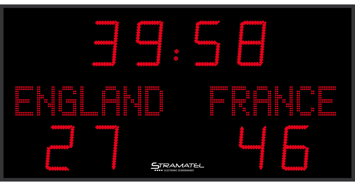 Stramatel "FRB AD" Scoreboard buy at Sport-Thieme.com