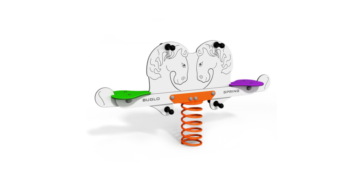 Buglo "Pferde" Spring Rocker buy at Sport-Thieme.com