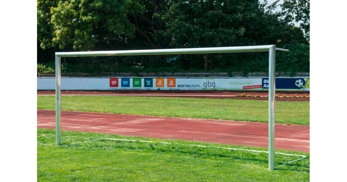 Sport-Thieme with free net suspension SimplyFix, corner welded Youth ...