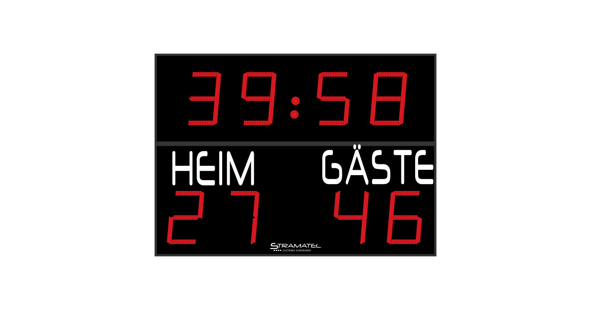Stramatel "FRC" Scoreboard buy at Sport-Thieme.com